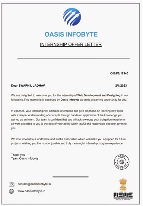 swapnil jadhav on linkedin connections intern experience webdeveloper work internship