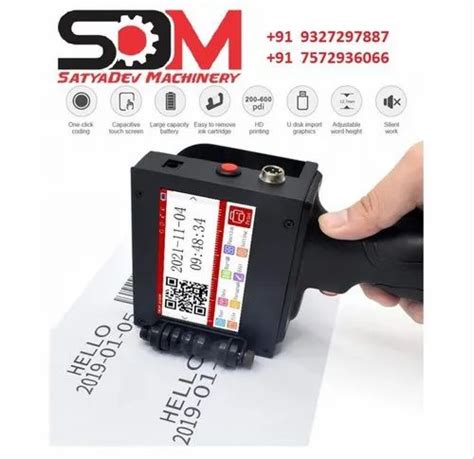 Batch Coding Machine Thermal Inkjet Printers Manufacturer From Ahmedabad