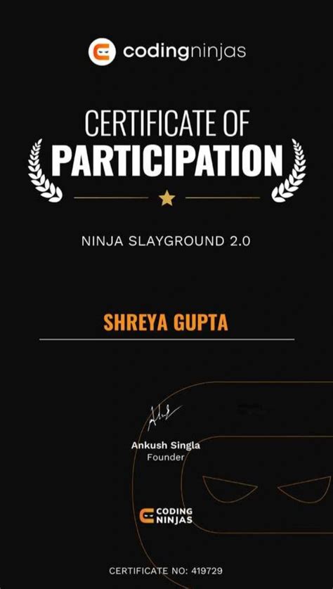 Shreya Gupta On Linkedin Codingjourney Ninjaslayground Codingninjas