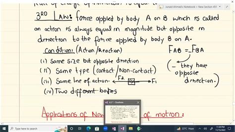 As Level Physics Dynamics And Collisions Lecture 8 Youtube