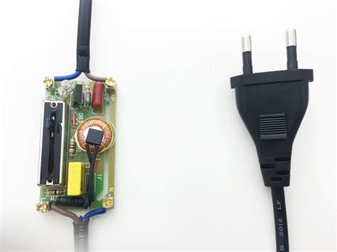 220v Speed Controller Slide Switch For Use With Up To 100 Watt Of Most Dimmable Cfl Led Bulbs