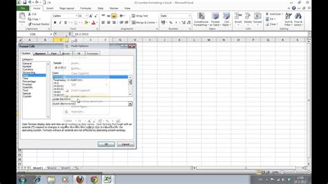 How To Calculate With Dates In Excel 2010 Today Day Month And Year Functions Youtube
