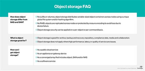What Is Object Storage Definition From Searchstorage