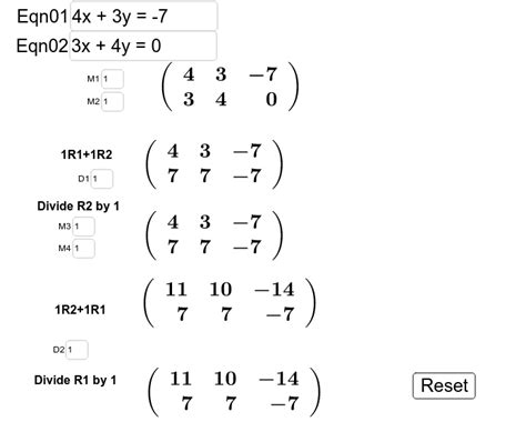 Gaussian Elimination Calculator With Steps At Staci Clarke Blog