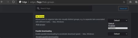 How To Enable Tab Groups In Microsoft Edge Chromium Technoresult