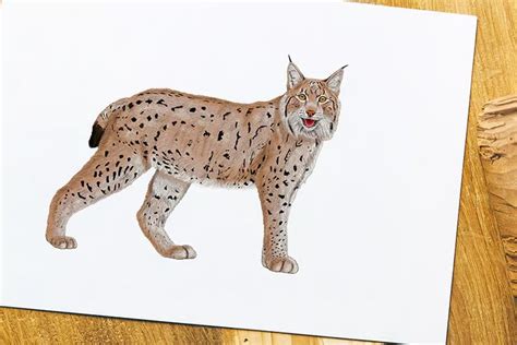 How To Draw A Lynx Create A Majestic And Stealthy Lynx Sketch Drawing Wallpaper Wolf