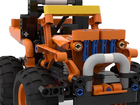 Lego Moc 42135 Offroader By Hoppepe Rebrickable Build With Lego