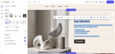 How To Add Text And Text And Image Sections To A Page Siteground Kb