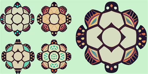 Turtle Shell Vectors And Illustrations For Free Download Freepik
