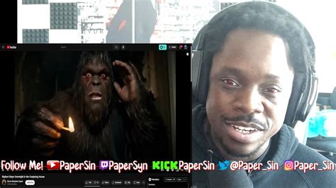 Bigfoot Does A Horror Challenge Reacting To Boom Morphed Again