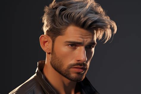 Premium Ai Image Men With Modern Hairstyles