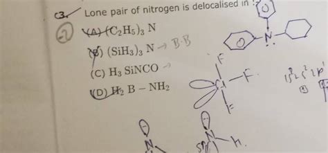 Lone Pair Of Nitrogen Is Delocalised In Filo