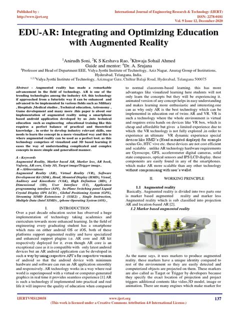 research paper on augmented reality pdf augmented reality android