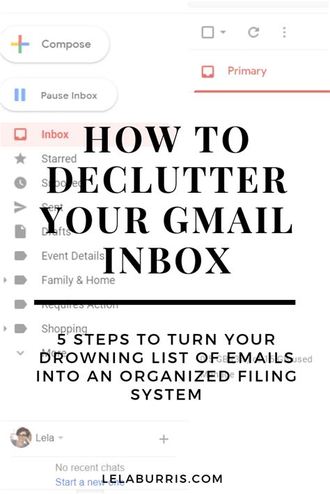 Declutter Your Gmail Inbox In 5 Easy Steps Artofit