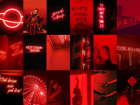 Neon Red Aesthetic Wallpapers · 200 Backgrounds 🔴🌆
