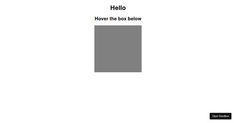 Stckovw Hideshow Codesandbox