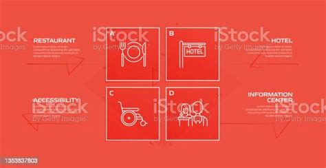 도시 생활 관련 프로세스 인포그래픽 템플릿 프로세스 타임라인 차트 선형 아이콘이 있는 워크플로 레이아웃 0명에 대한 스톡 벡터