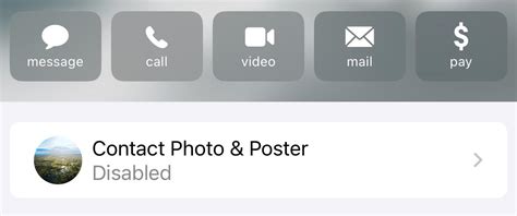 Ios 17 Contact Photo And Poster Stuck On Disabled Rios