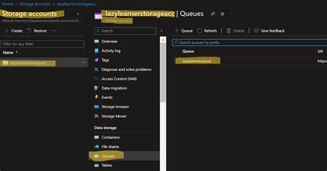 Learn With Sreenidhi What Is Azure Storage Queue And How To Create