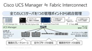 進化し続けるFlexPod Cisco UCSのドコがイケているのか PPT
