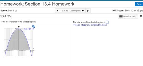 Solved Homework Section 13 4 Homework Score 0 Of 1 Pt