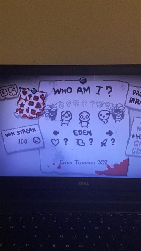 Finally Got That Triple Digit Eden Streak Rbindingofisaac