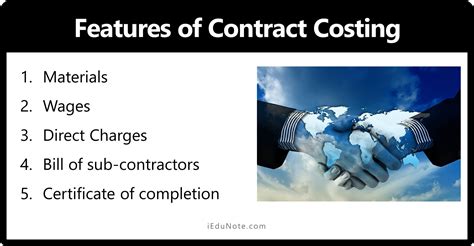Contract Costing Definition Features Types Format IEduNote Com
