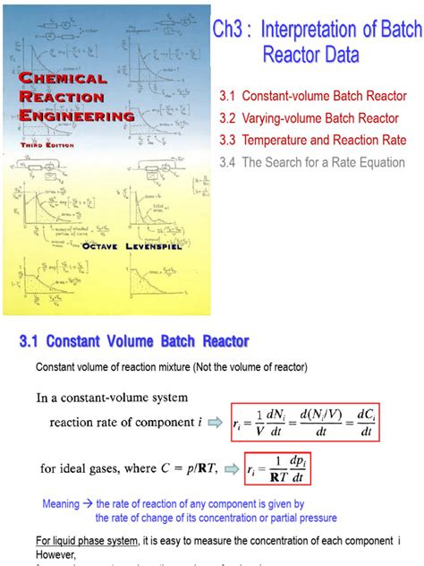 Chemical Kinetics Lecture Pdf Reaction Rate Chemical Kinetics