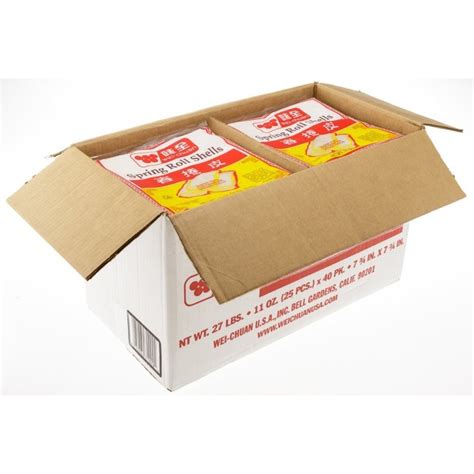 Wei Chuan Wrapper Spring Roll 8 X8 Frozen Us Foods Chefstore