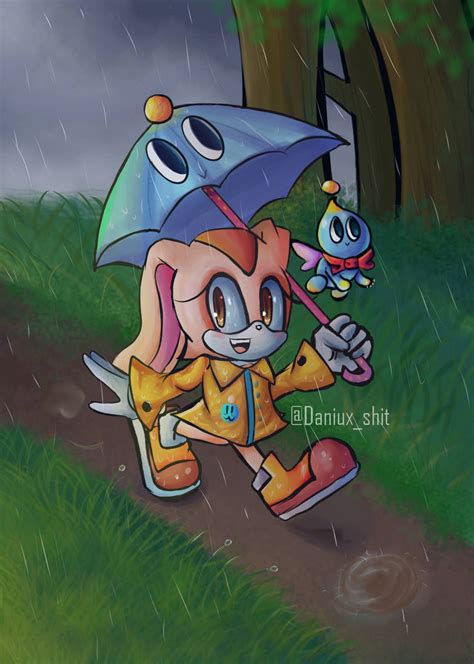 Cream The Rabbit Fanart By Daniuxshit On Deviantart