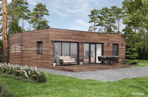 Каркасний будинок КД4 ціна виробника Купити у Києві з доставкою по Україні БлокМодуль