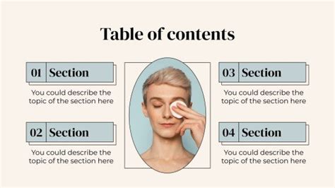 Minimalist Beauty Presentation