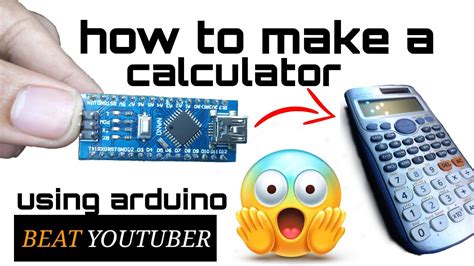 How To Make A Calculator Using Arduino Beat Youtuber Youtube