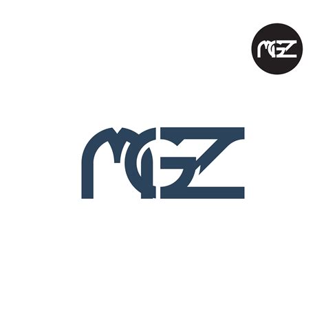 Letter Mgz Monogram Logo Design 36104172 Vector Art At Vecteezy
