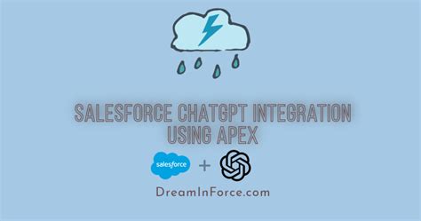 Salesforce ChatGPT Integration Using Apex DreamInForce Com