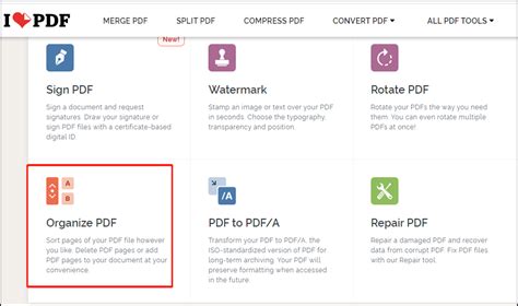Quick Ways To Organize PDF With 4 PDF Page Organizers
