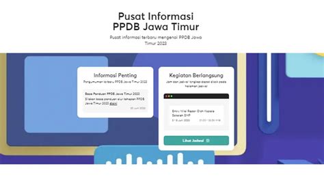 Ppdbjatim Net Atau Ppdb Jatimprov Go Id Link Verifikasi Nilai Rapor Ppdb Jatim 2023 Sma Dan Smk