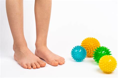 Using Spiky Massage Ball Vitalities Reach