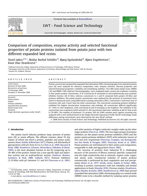 Pdf Comparison Of Composition Enzyme Activity And Selected