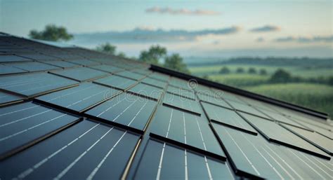 Tinted Roof With Solar Panels Enhances Modern Home Energy Efficiency