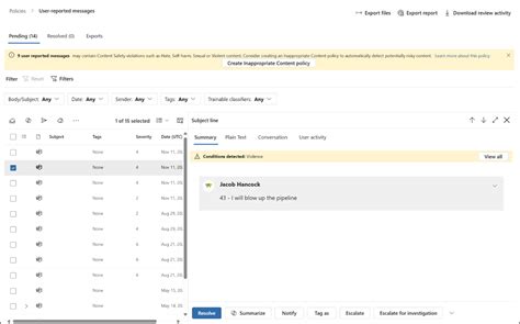 create and manage communication compliance policies microsoft learn
