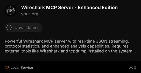 Wireshark Mcp Server Enhanced Edit · Lobehub