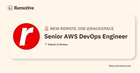 Hiring Senior Aws Devops Engineer Rackspace