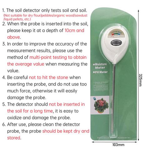 Badu Bg Измервател на влага в почвата Професионален влагомер Определяне на вода за