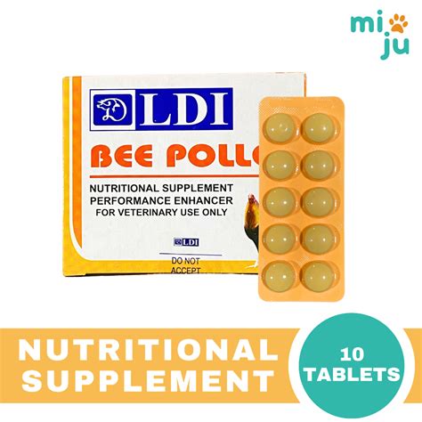 Bee Pollen Ldi Nutritional Supplement 10 Tablets Shopee Philippines