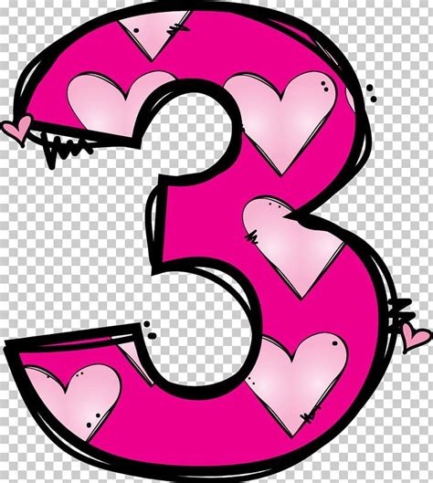 Number Png Clipart Area Artwork Clip Art Cute Number Download