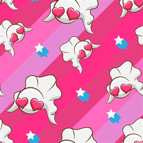 Ghost Pattern Seamless Background 20433768 Vector Art At Vecteezy