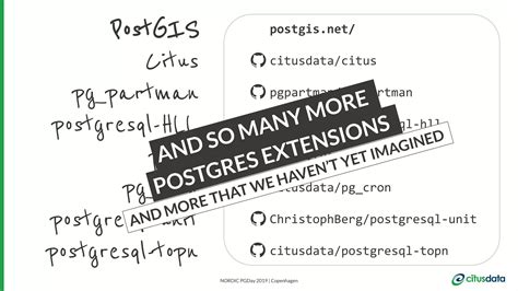 Why Postgresql Why This Database Why Now Nordic Pgday 2019 Claire