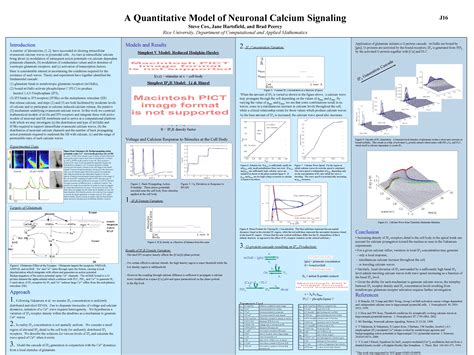 A Quantitative Model Of Neuronal Calcium Signaling J