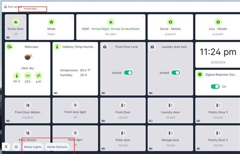 Nested Ez Dashboards Rooms Easy Dashboard 🆕 Hubitat